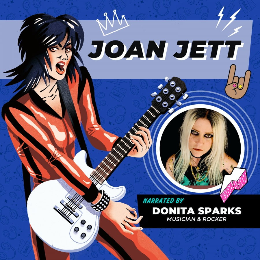 Joan Jett Read By Donita Sparks from Rebel Girls Podcast | Children's ...