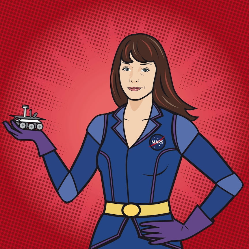 Dr Abigail Allwood — the girl who looks for life on Mars from Fierce ...