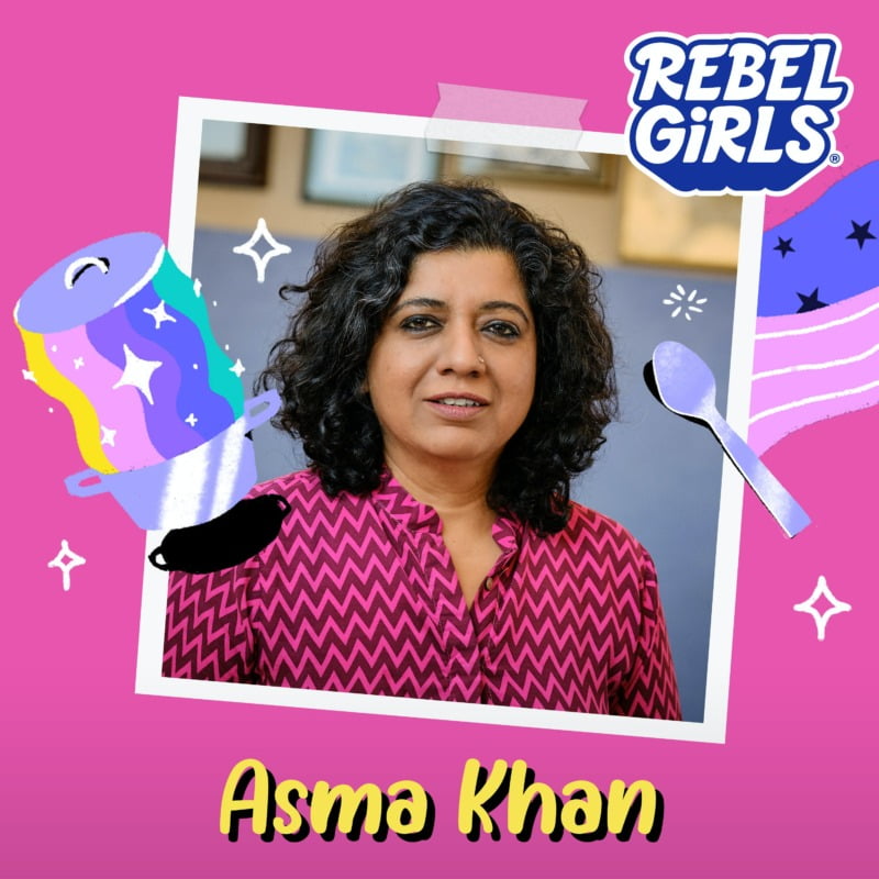 Get to Know Asma Khan from Rebel Girls Podcast | Children's Podcast