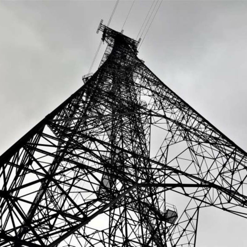 153 Freezing January rain under Britain’s highest pylon (sleep safe ...
