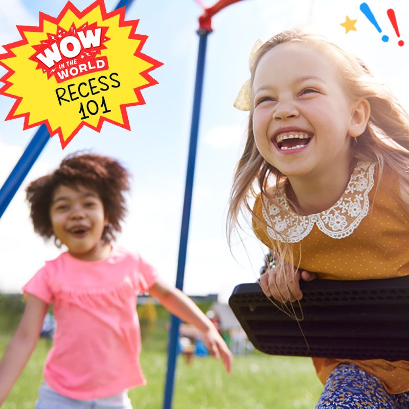 Recess 101 (9/4/23) from Wow in the World | Children's Podcast