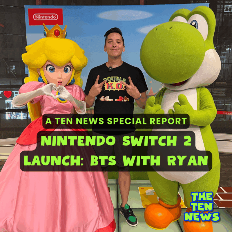 Nintendo Switch 2 Launch: BTS With Ryan from The Ten News | Children's ...