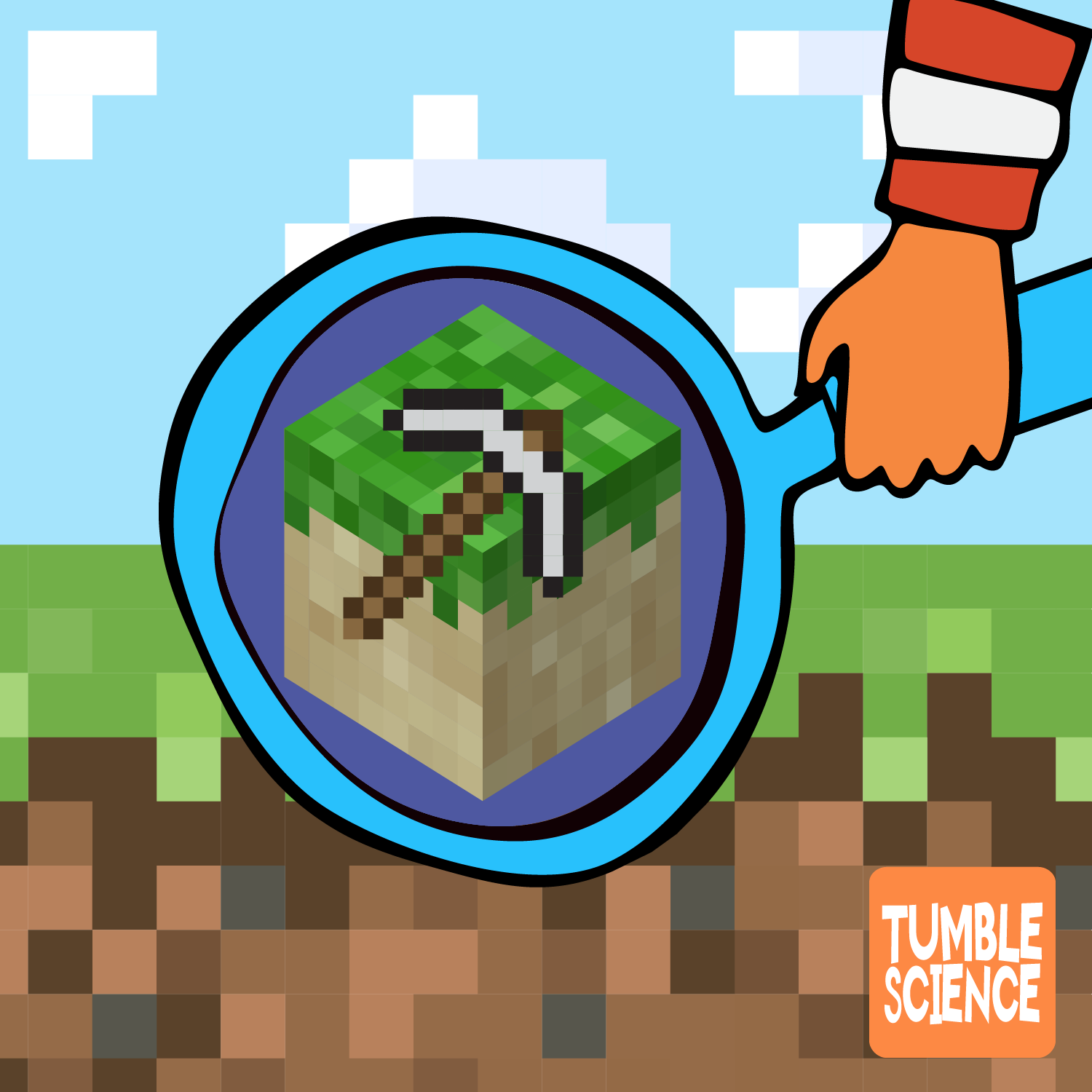 The Minecraft Experiment from Tumble - Science Podcast for Kids ...